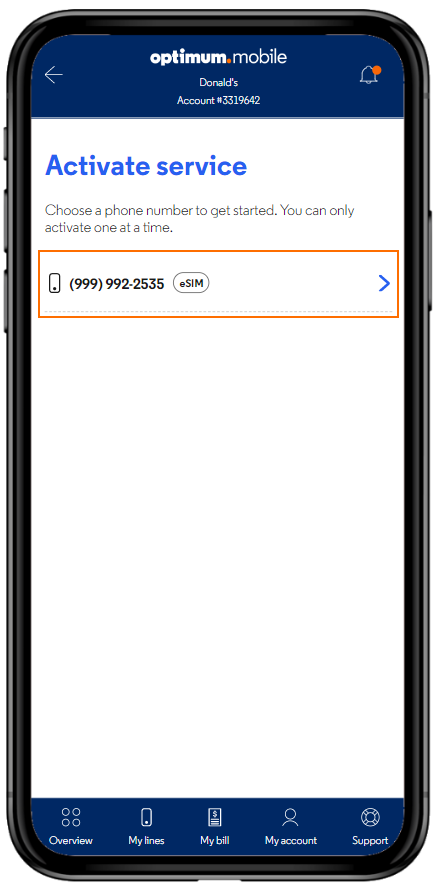 How do I manually activate my eSIM on my Samsung? – Optimum Mobile